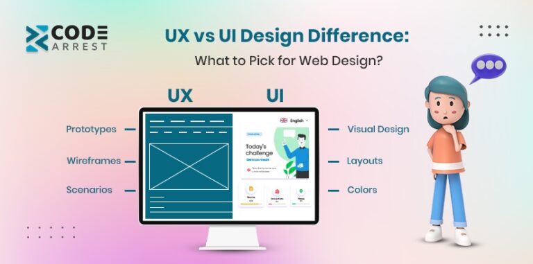 UI vs UX Design Difference: What to Pick for Web Design? - CodeArrest ...