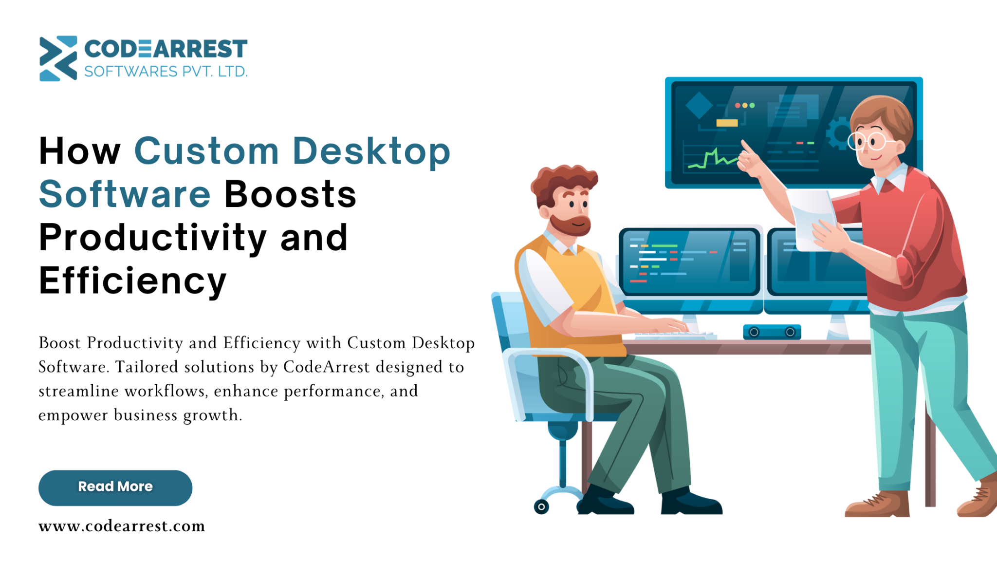 Custom Desktop Software for Productivity & Efficiency